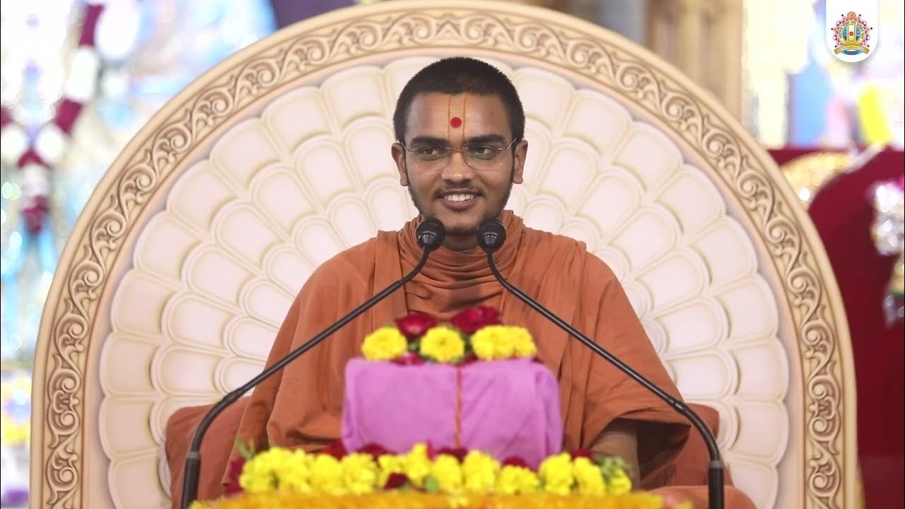 Pu. Nilkanthswarup Swami | 1st Gyan Parva | Ahmedabad Gurukul - YouTube