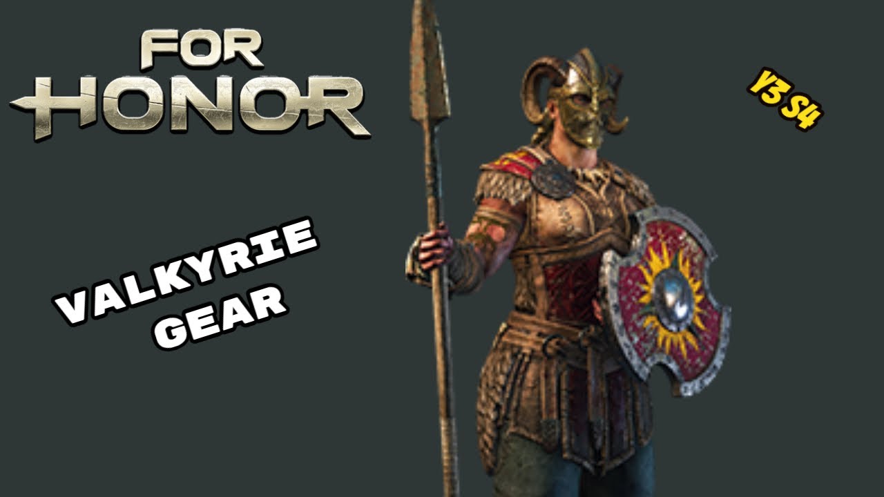 All Valkyrie gear/weapons (year 4 season 1) - For Honor - YouTube