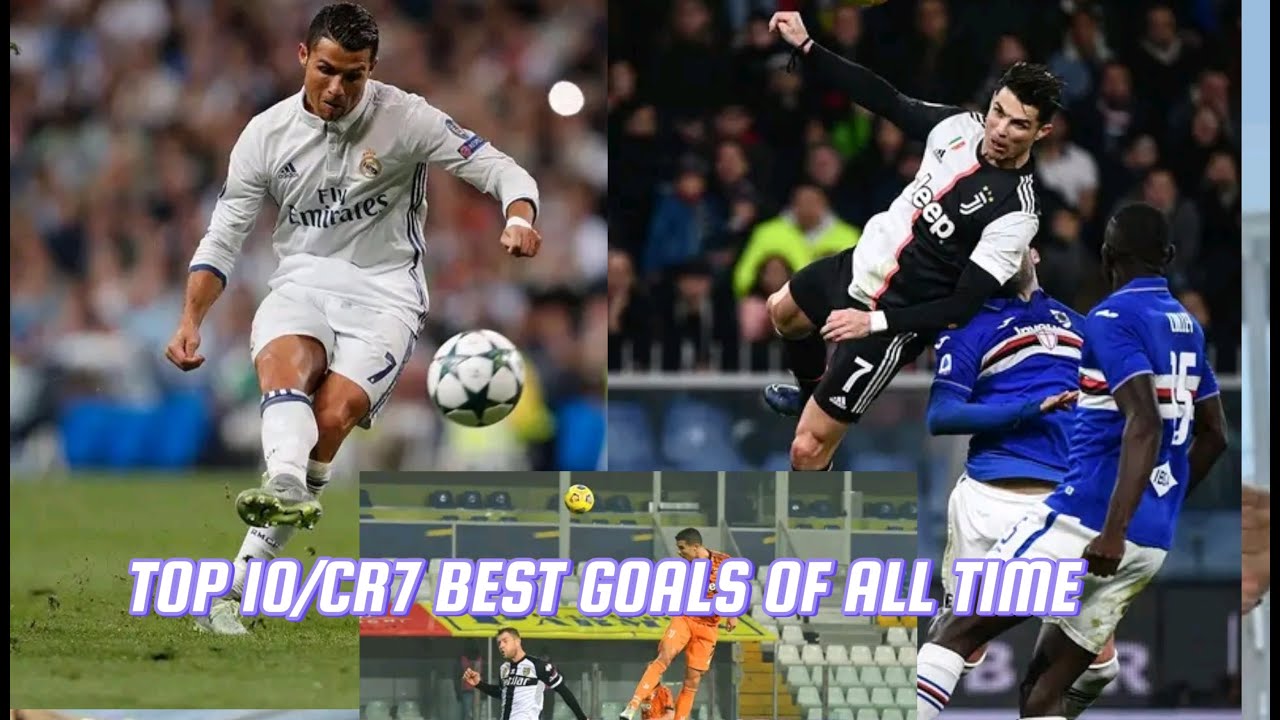 Top 10 unbelievable cristiano Ronaldo goals of all time - YouTube