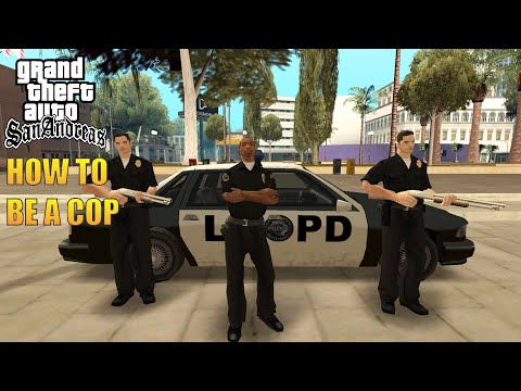 How to Join the Police in GTA San Andreas | Get Police Uniform & Do Police Missions