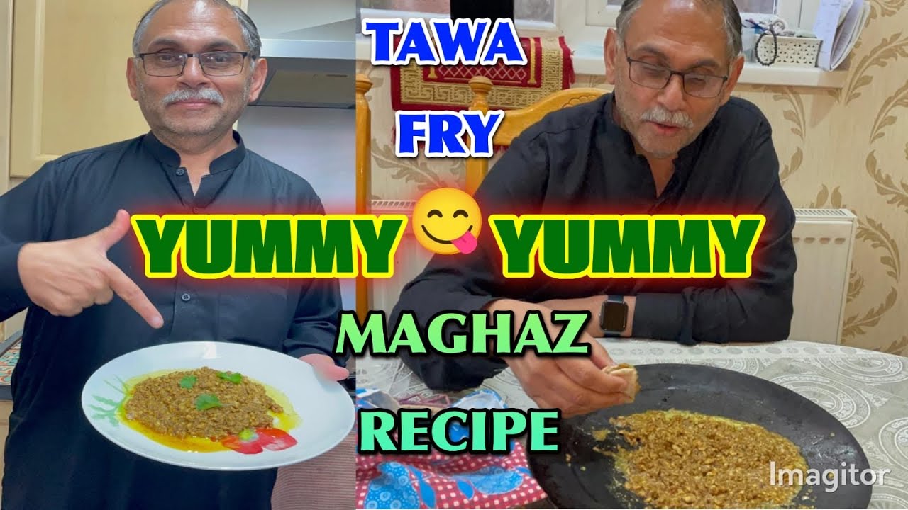 Tawa fry maghaz | Maghaz masala recipe | Maghaz fry recipe | brain ...