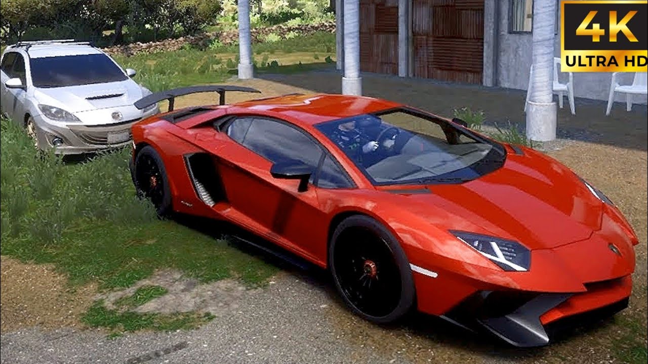 740HP Lamborghini Aventador Superveloce V12 | Forza Horizon 5 - 4K ...