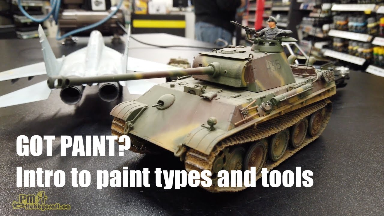A Quick Guide to Plastic Model Paints & Accessories - YouTube
