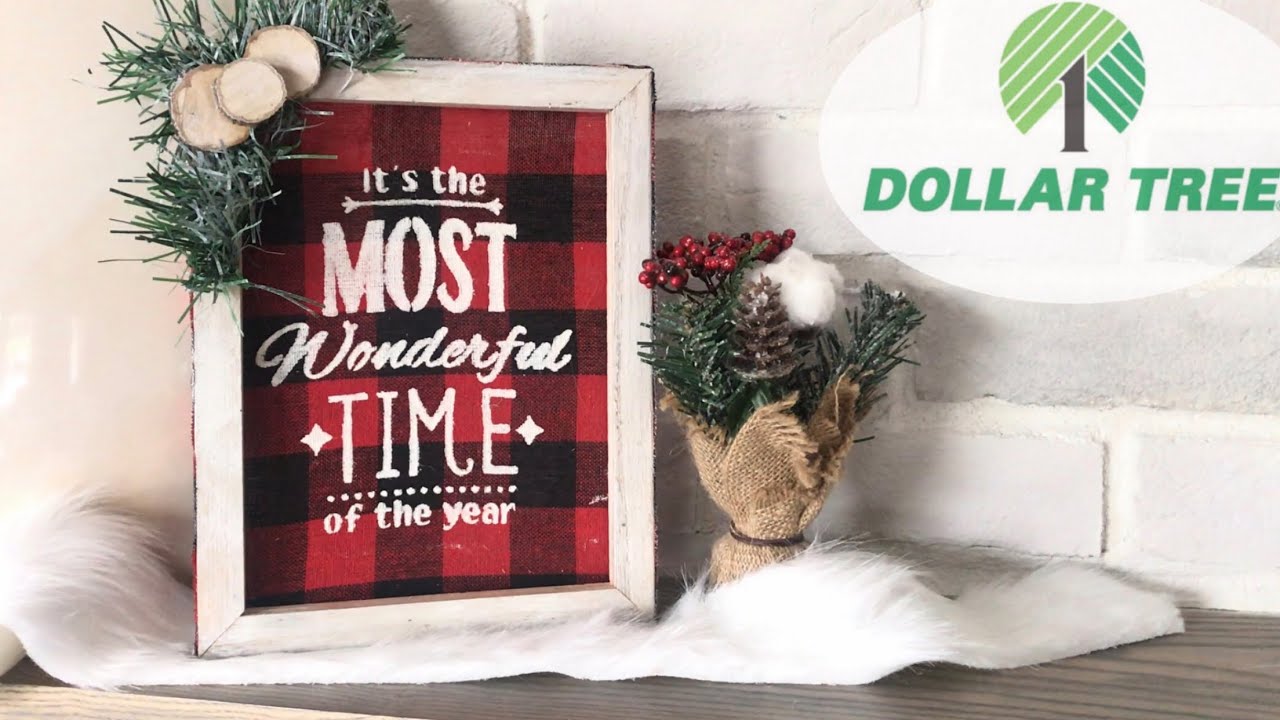 Dollar Tree DIY Wooden Sign - YouTube