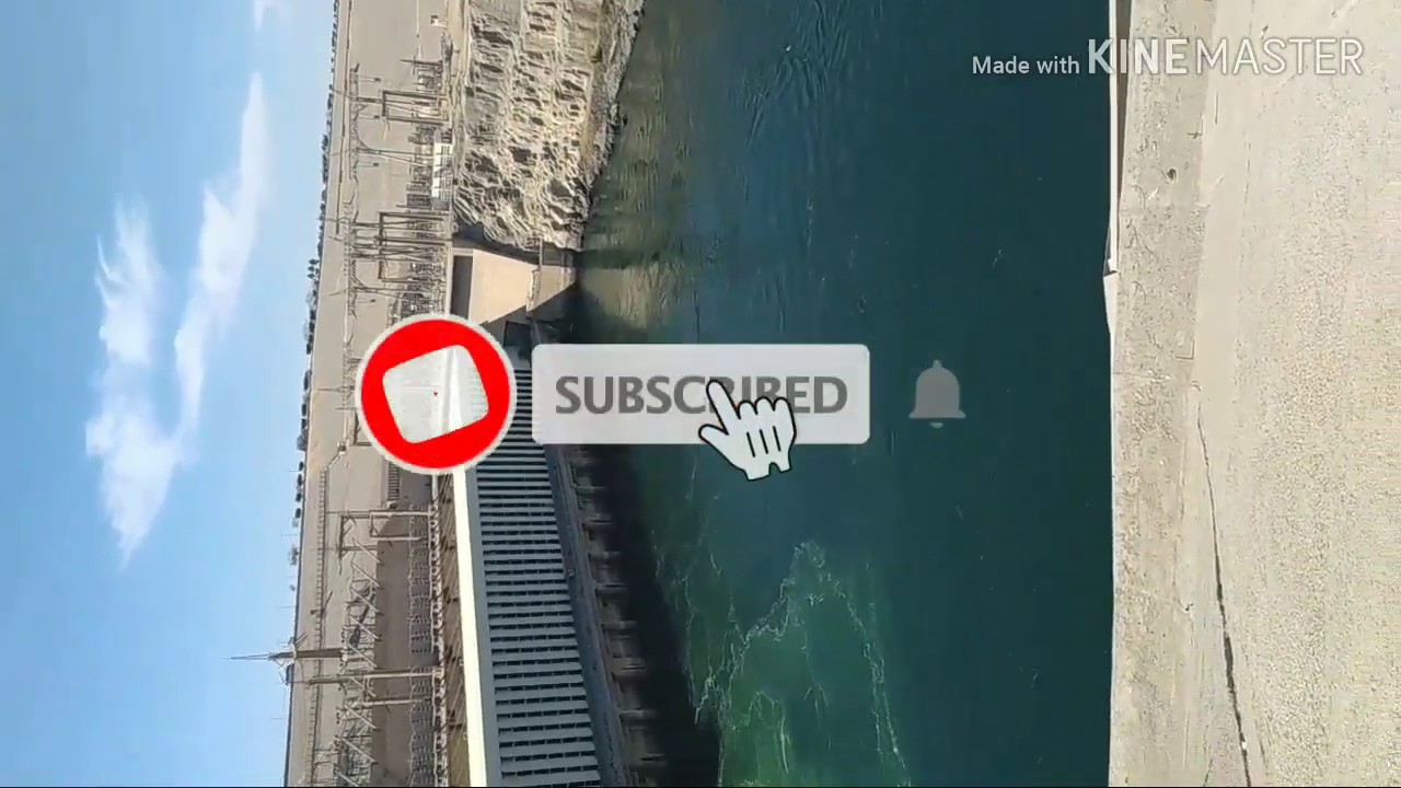 اسوان السد العالى محطة الكهربه - Aswan High Dam power station - YouTube