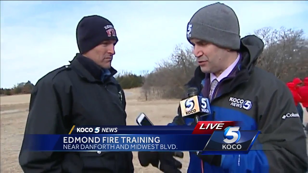 New recruits train to be part of Edmond Fire Department - YouTube