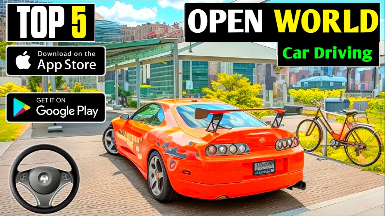 Top 5 Best driving games for Mobile | Best Games For Android on 2024 ...