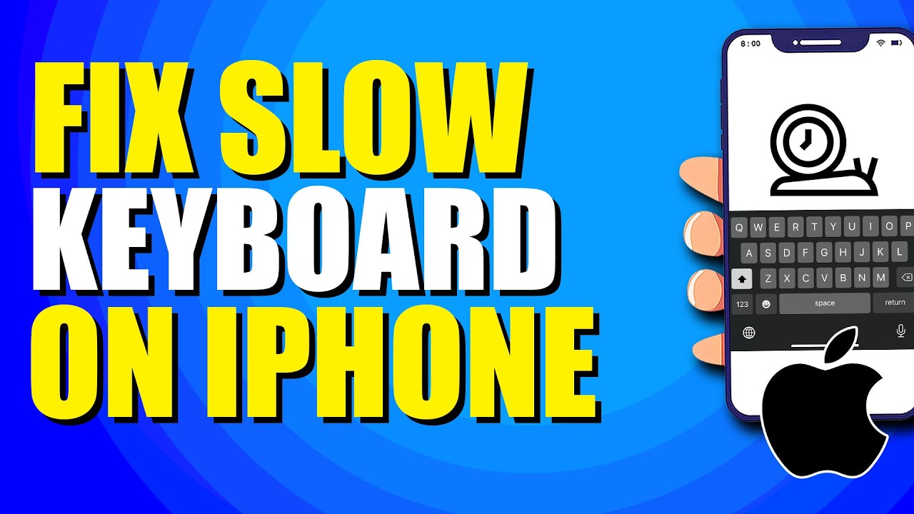 How To Fix Slow Keyboard On iPhone (Quick & Easy) - YouTube