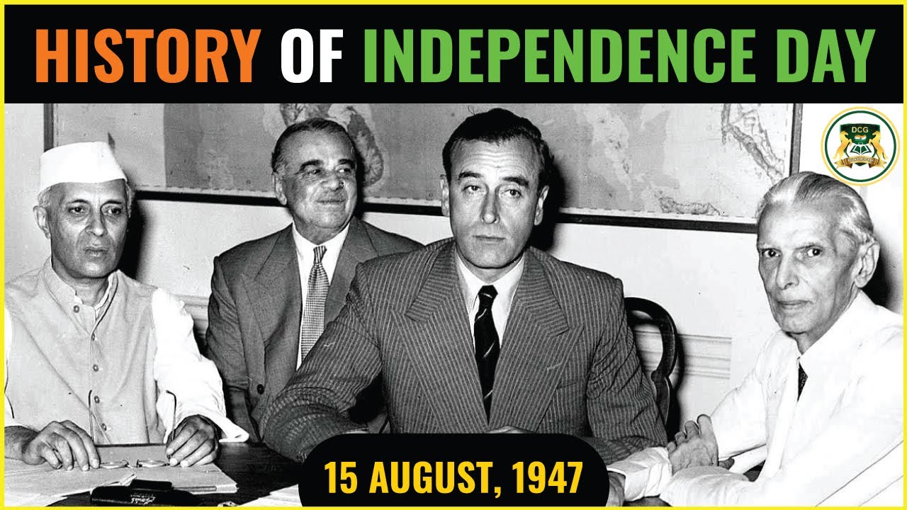 Independence Day History India | 15 August, 1947 - YouTube