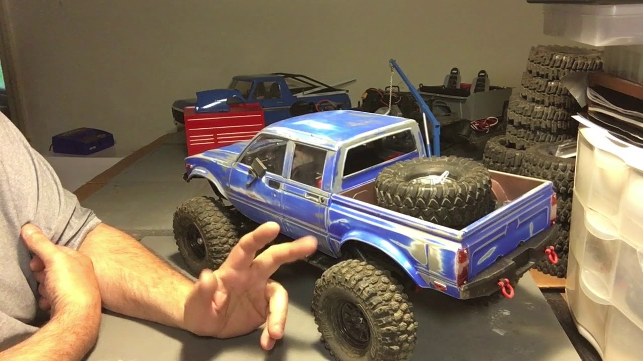 TRX 4 Sport Build With Trail finder 2 Hard Body - YouTube