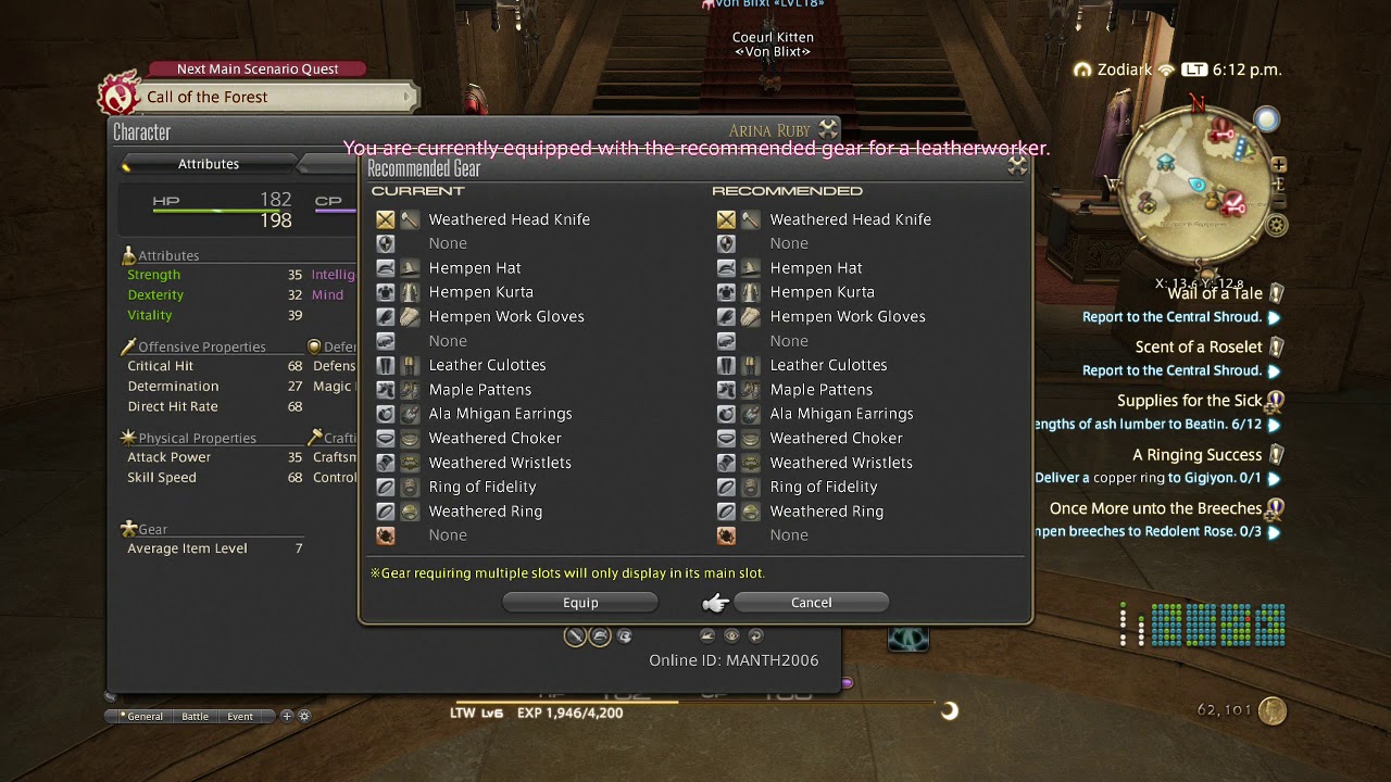Final Fantasy XIV: A Realm Reborn; Sorting out Classes - YouTube