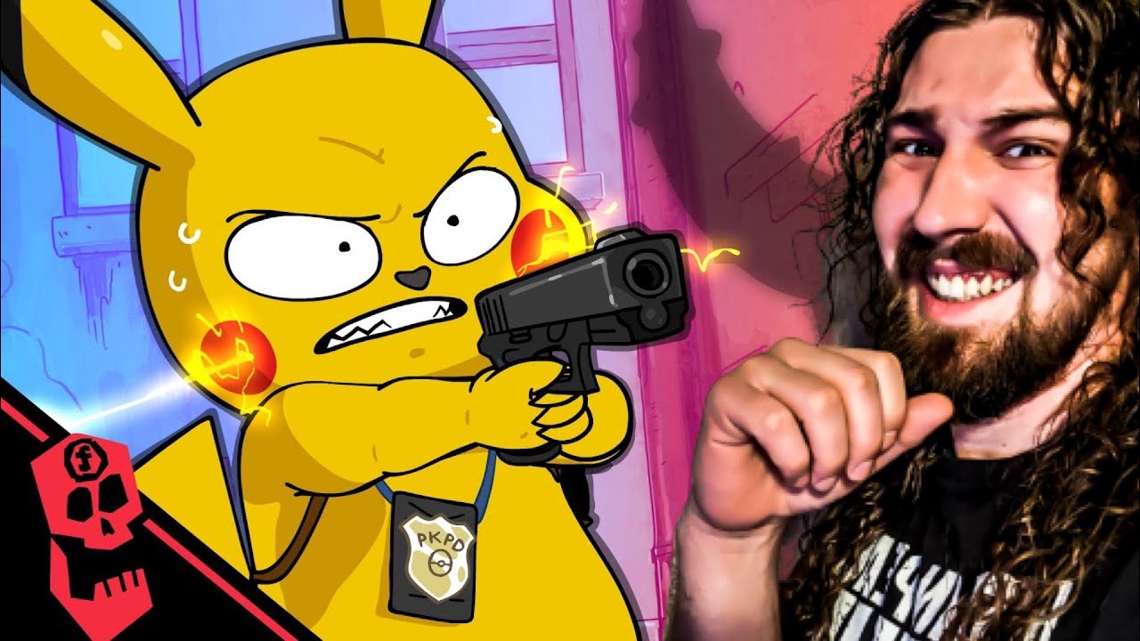 Detective Pikachu Patrols The Hood! | @Flashgitz Reaction - YouTube