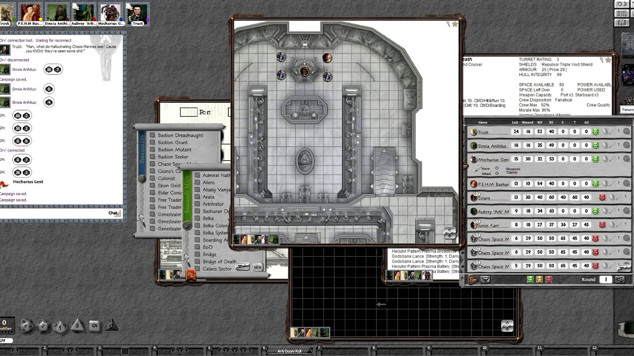 Rogue Trader Session 46, Part 3 Big Bridge Battle - YouTube