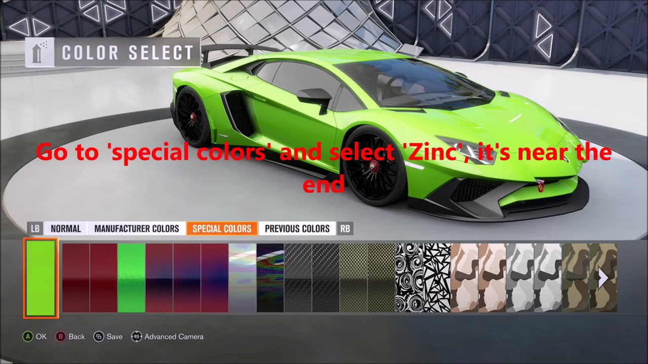 How to get Neon/Glitched paint in Forza Horizon 3 (EASY TUTORIAL) - YouTube