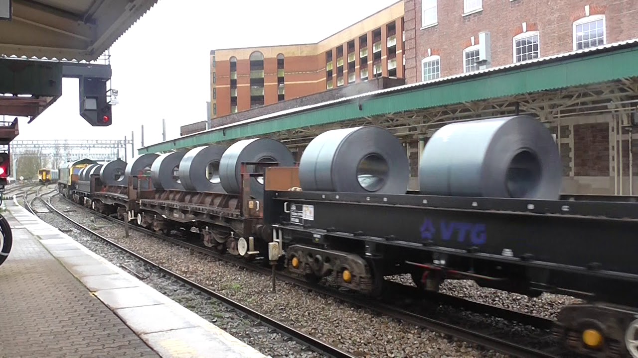 Freightliner Class 66 no: 66585 @ Newport {6M86} 15/03/2019. - YouTube