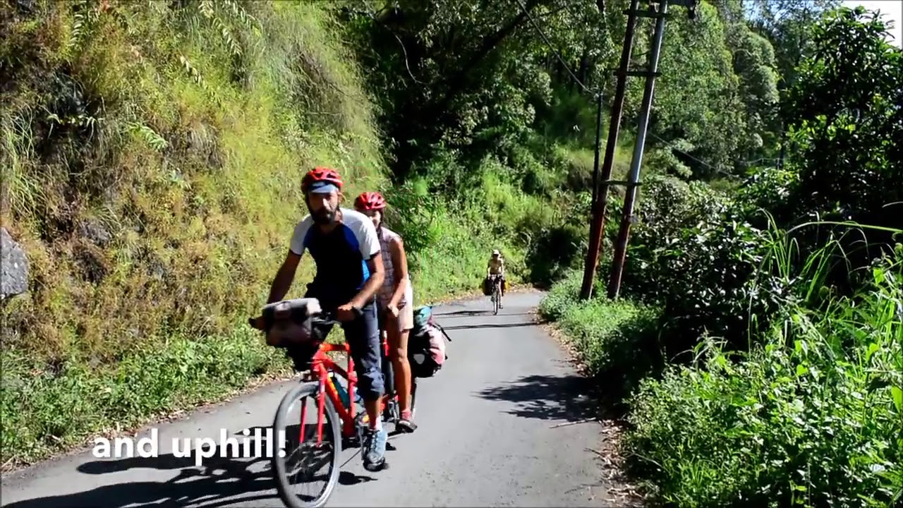 Touring Cycle in Bali - YouTube