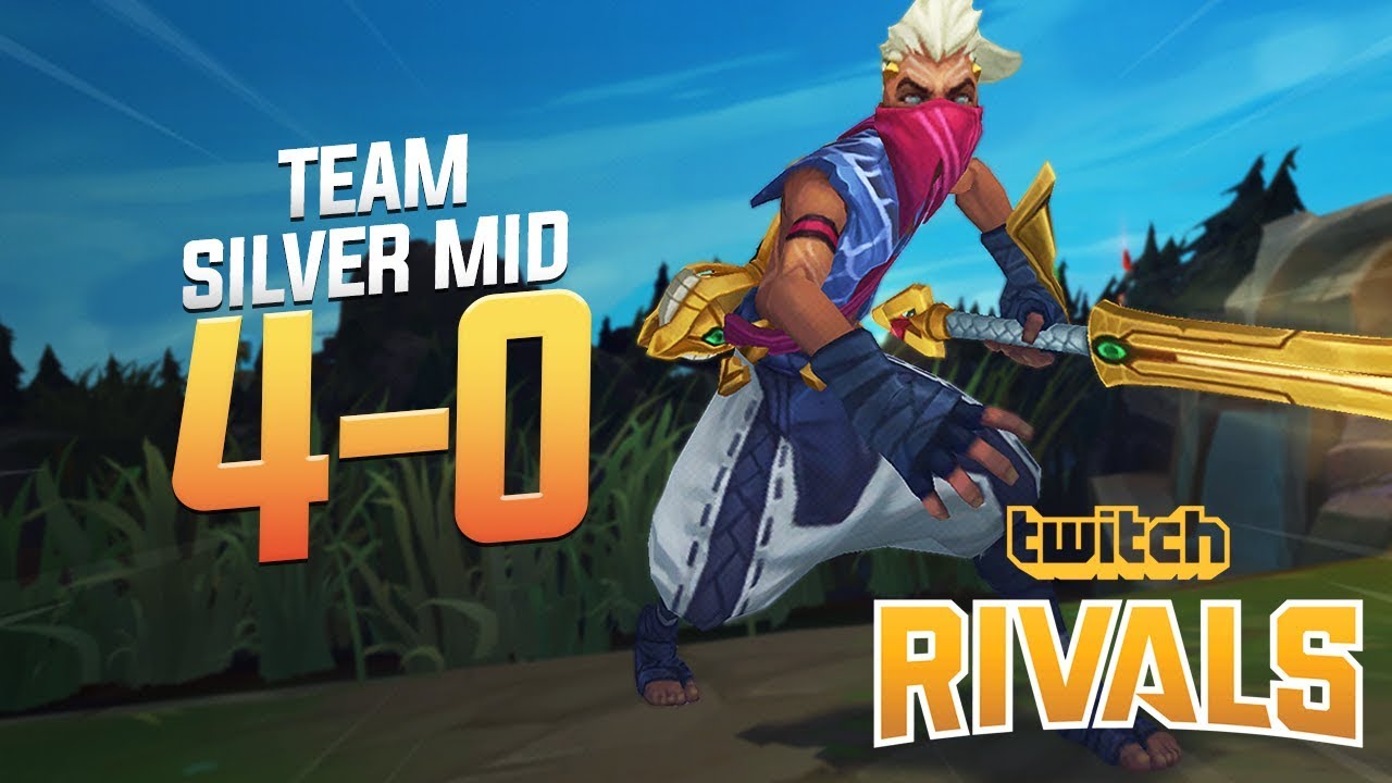 Shiphtur | TEAM SILVER MID UNDEFEATED IN TWITCH RIVALS! (4-0) - YouTube