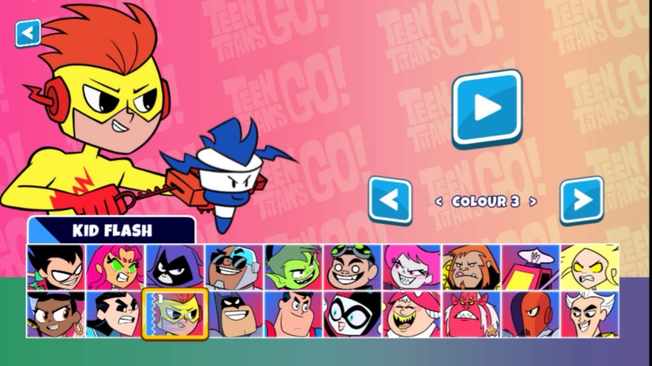 Teen Titans Go | Kid Flash Jump Jousts 2 | Gấu Trắng Cartoon - YouTube