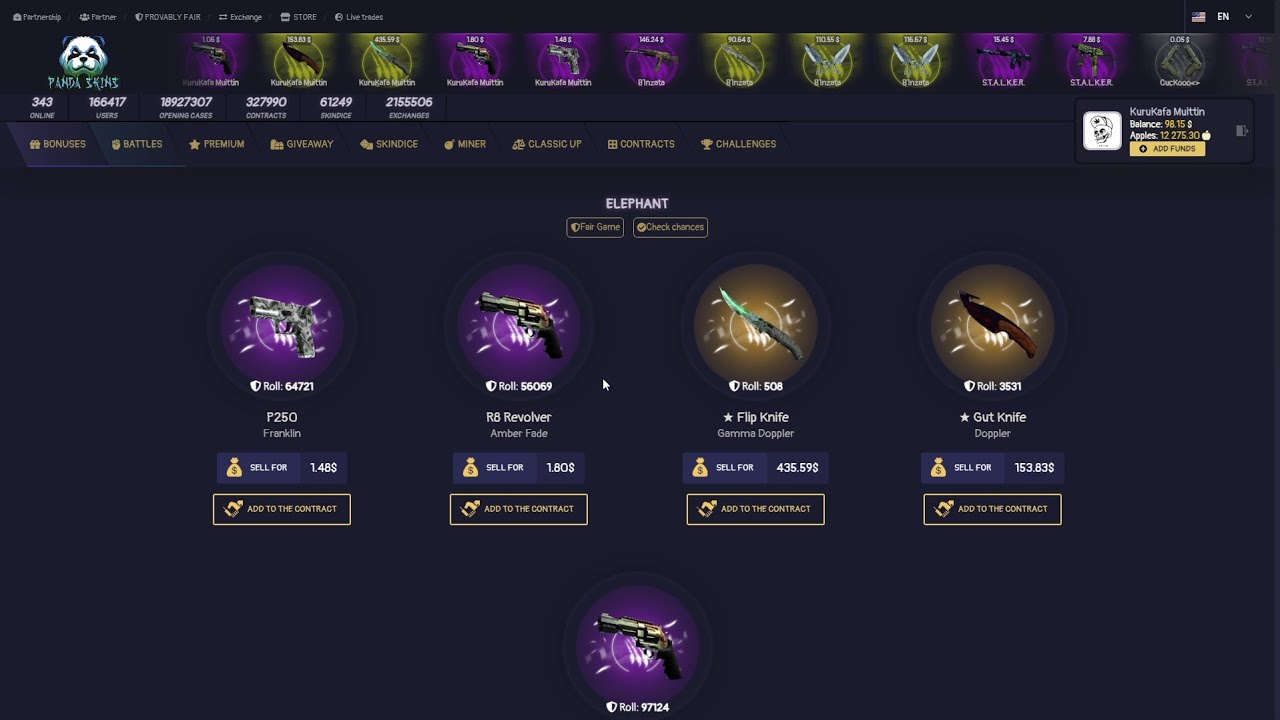 Pandaskins Promo Code 2022 to 200$ Profit!? - csgo case opening - panda ...