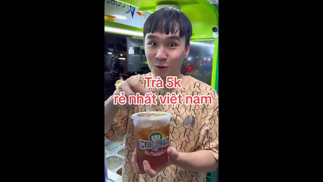 REVIEW - Trà sữa TUIBAO rẻ nhất VIỆT NAM ở quận 8 SÀI GÒN - YouTube