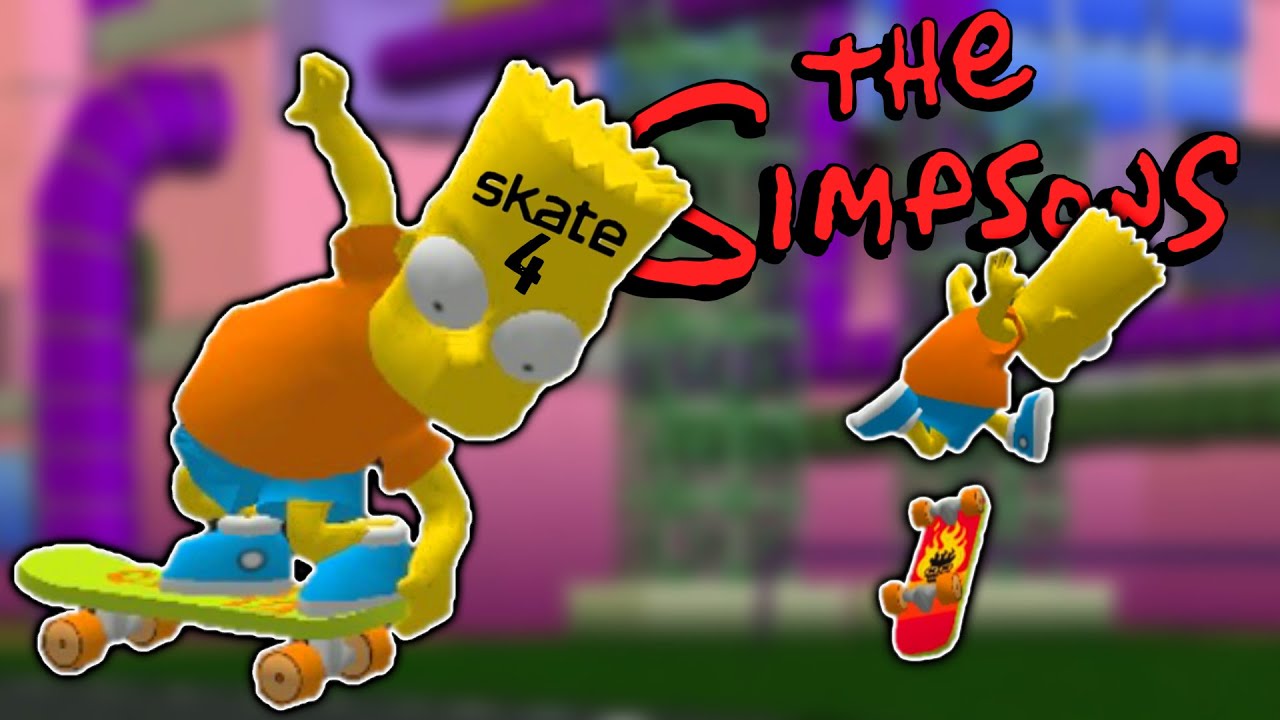 The Simpsons Skateboarding is basically SKATE 4 | RETRO SUNDAY EP. 3 ...