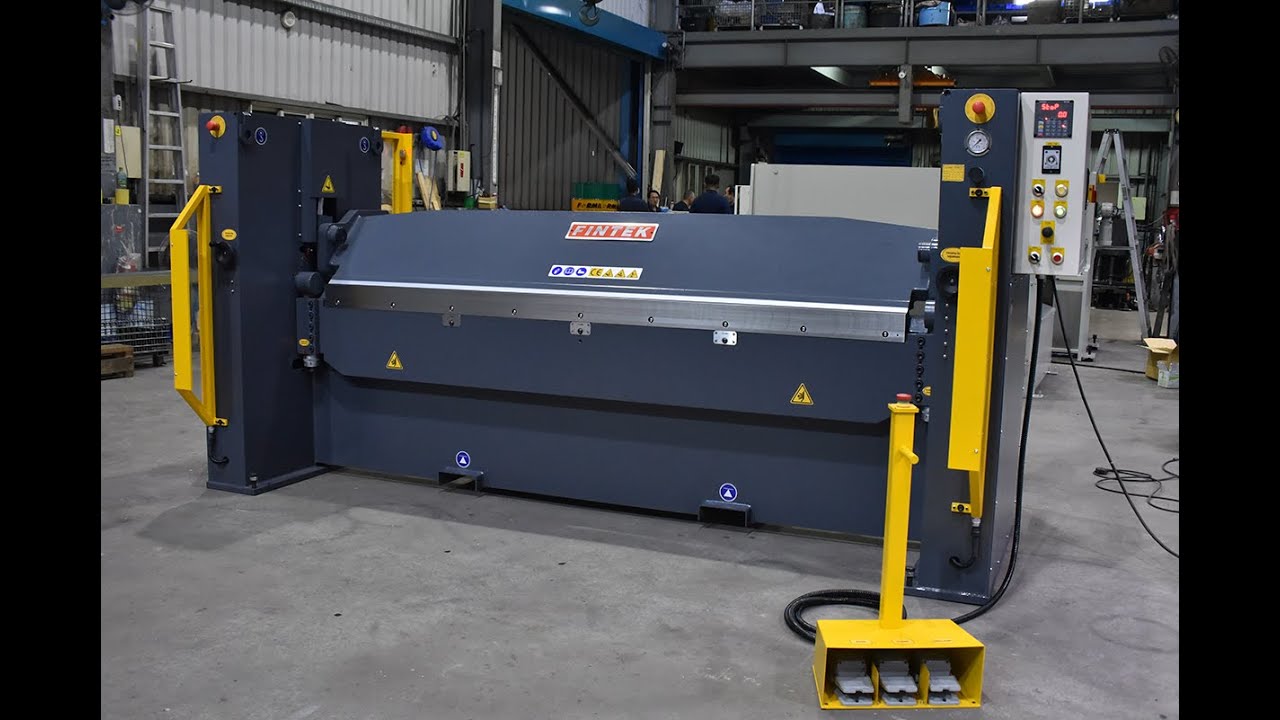 FINTEK VH-HC series Straight type folding machine - YouTube