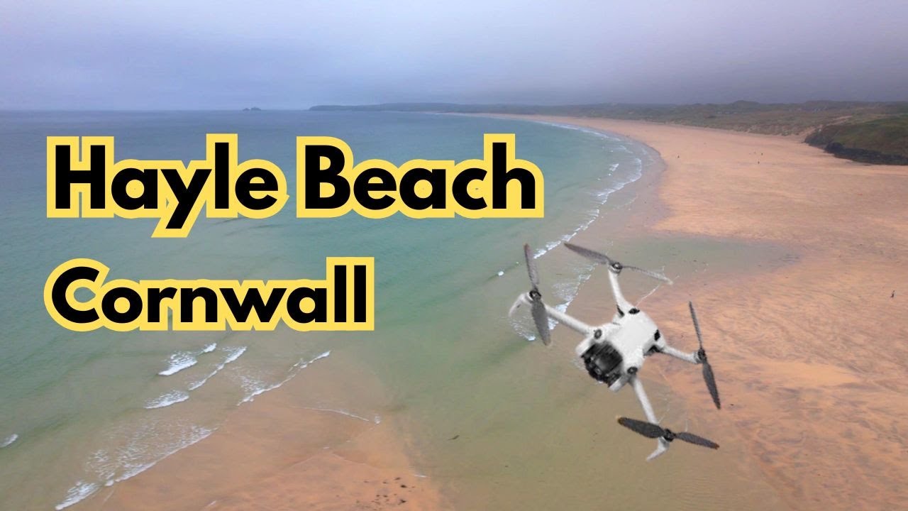 Hayle Beach Cornwall - One Of The Most Stunning Beaches In Uk - DJI ...