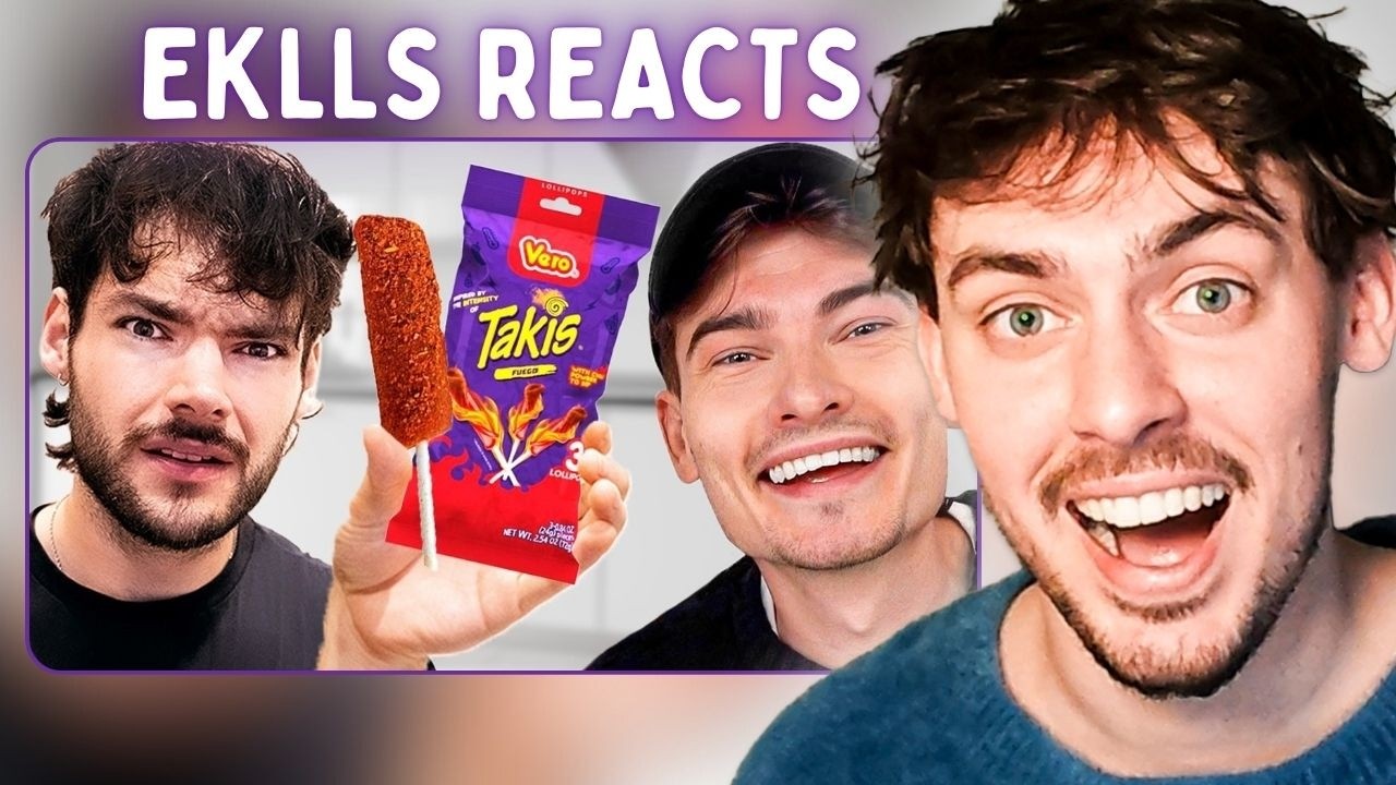 British Men Try Mexican Snacks (Reaction) - YouTube
