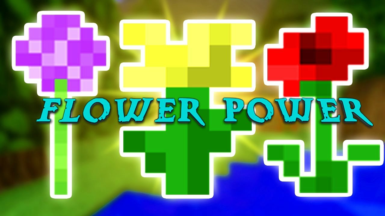 Minecraft Flower Power #1 - YouTube