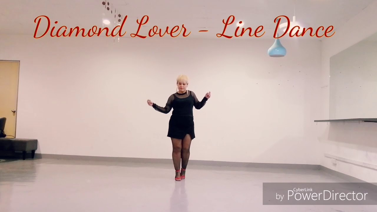 Diamond Lover - Line Dance - YouTube