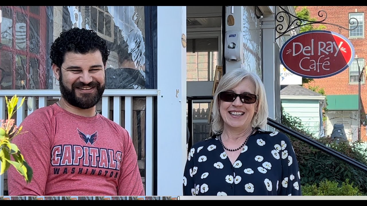 Del Ray Café Hosts AHA for Spring2ACTion - YouTube