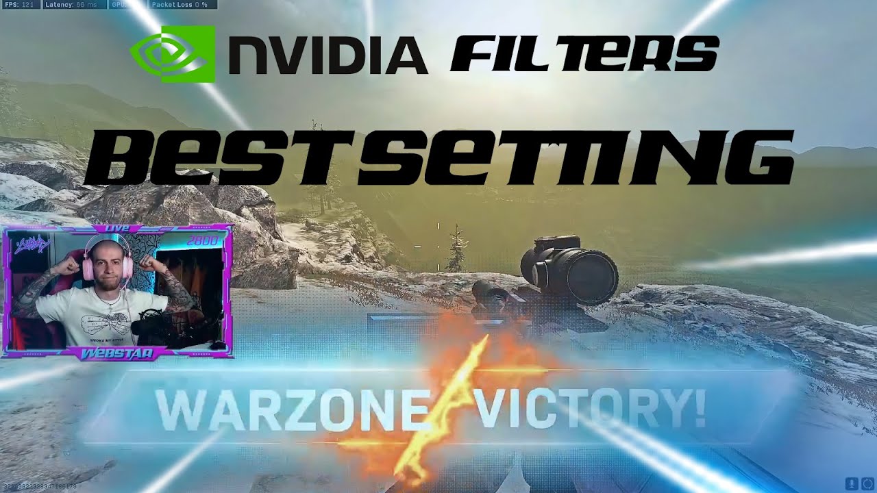 WARZONE BEST SETTING \ NVIDIA FILTERS - YouTube