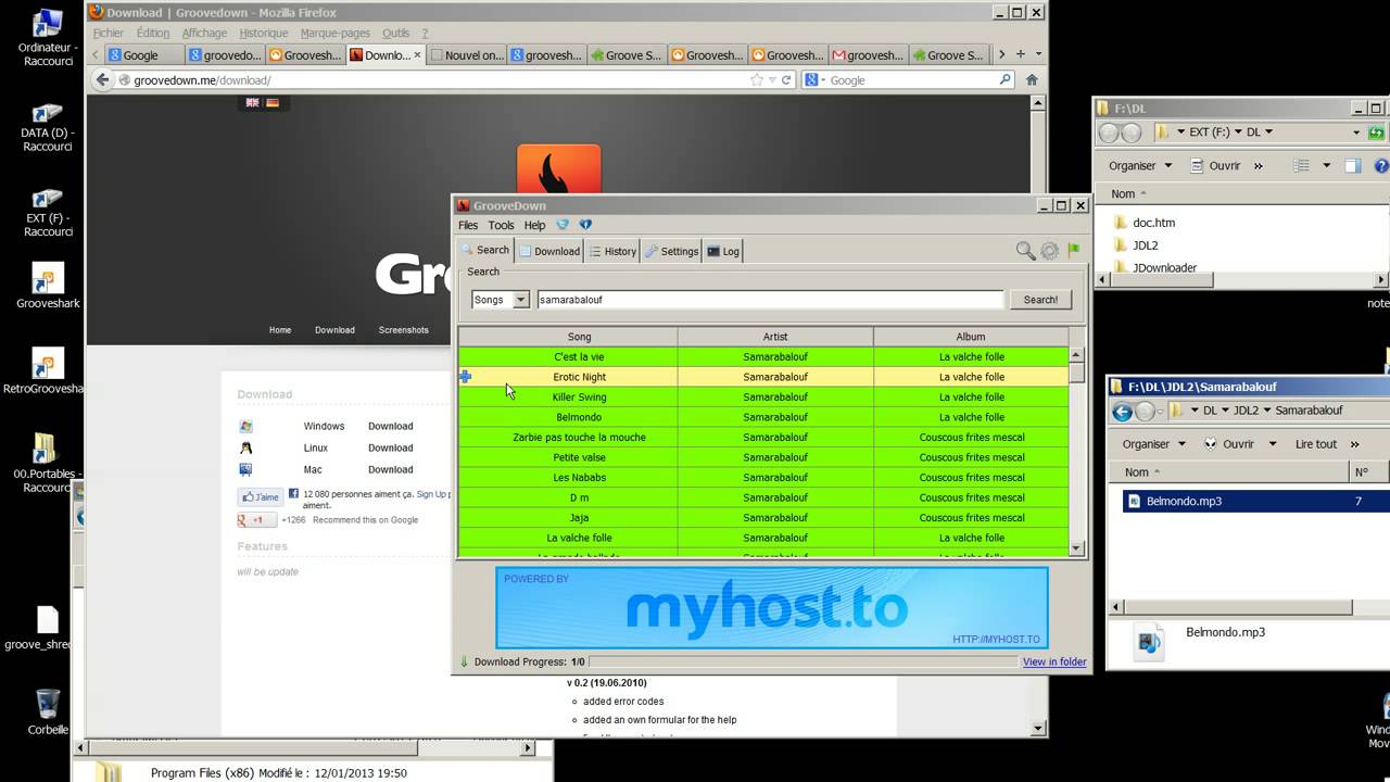 GrooveShark : Comment télécharger ? Episode 2 - YouTube