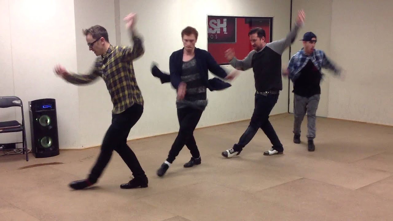 The Tap Pack are in rehearsal - YouTube