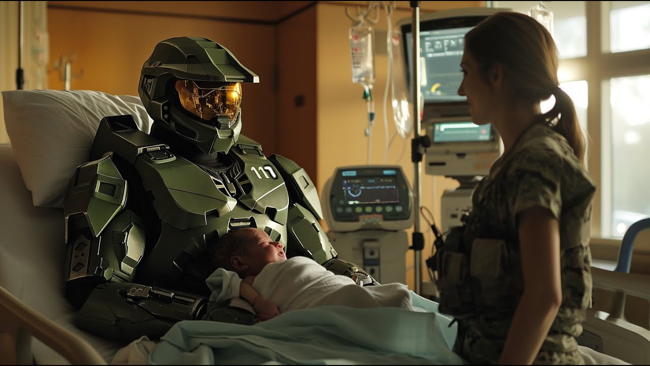 Master Chief teaches you how to give birth - YouTube