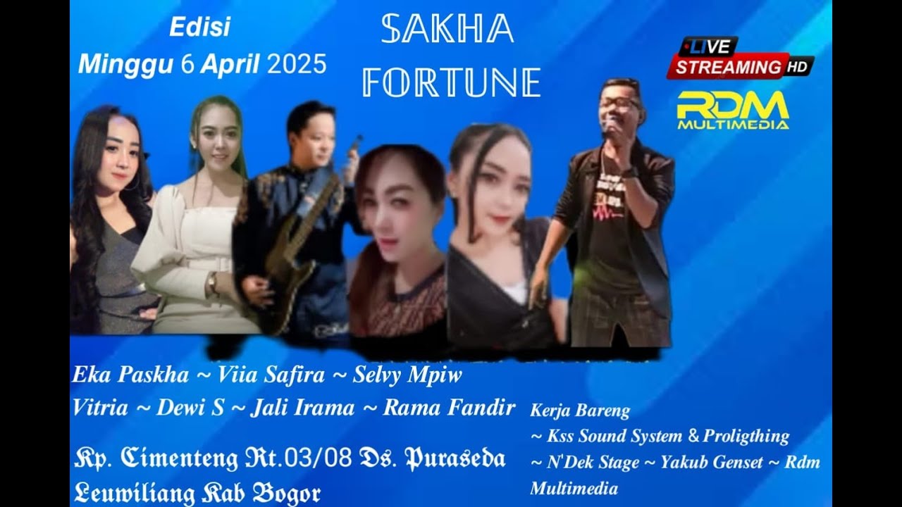 LIVE STREAMING || RDM MULTIMEDIA || SAKHA FORTUNE PIMP. MUL ORGEN ...