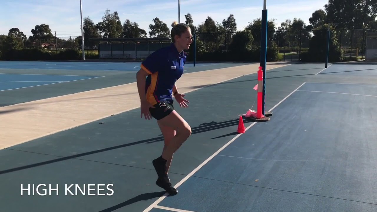 Sport Specific Movement: High knees - YouTube