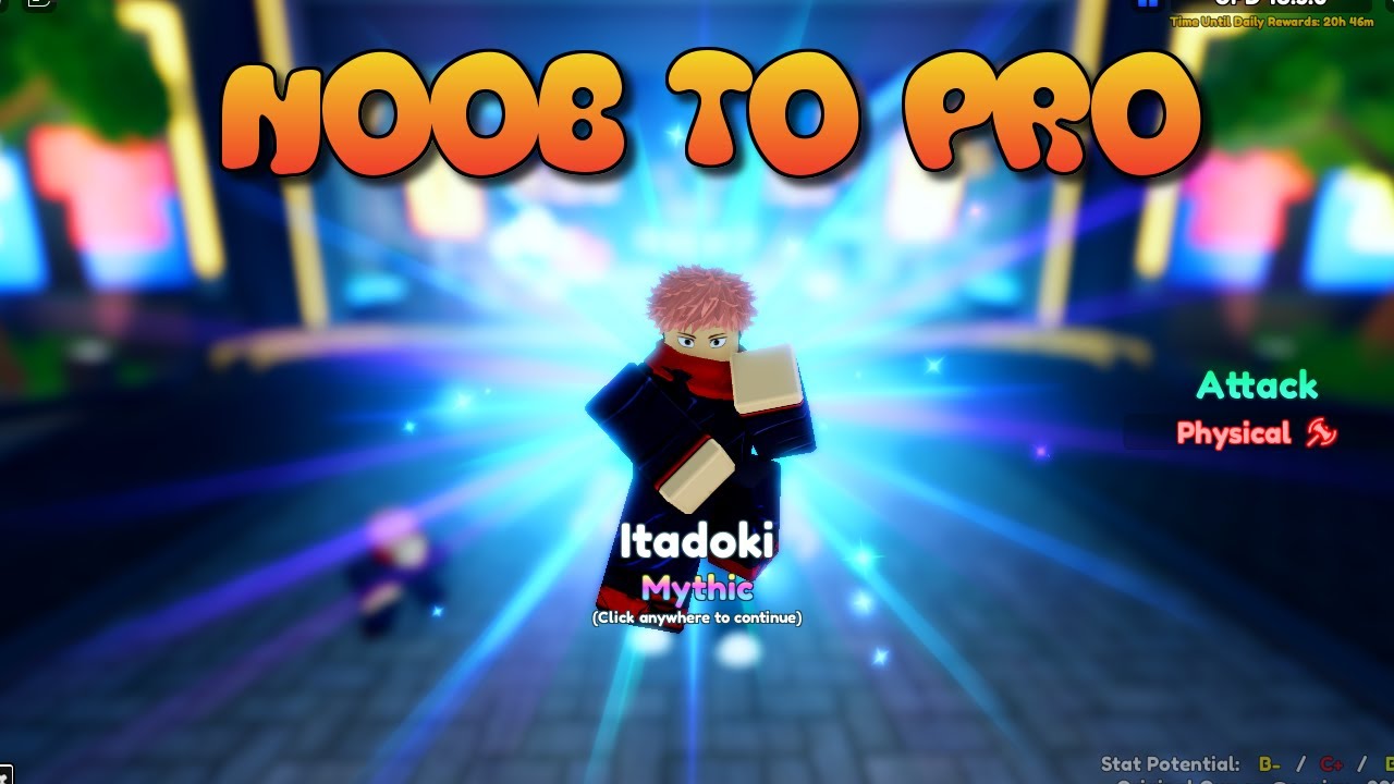 NOOB TO PRO EP 1: ONLOCK MY FIRST MYTHIC TEAM (Anime Adventures) Roblox ...