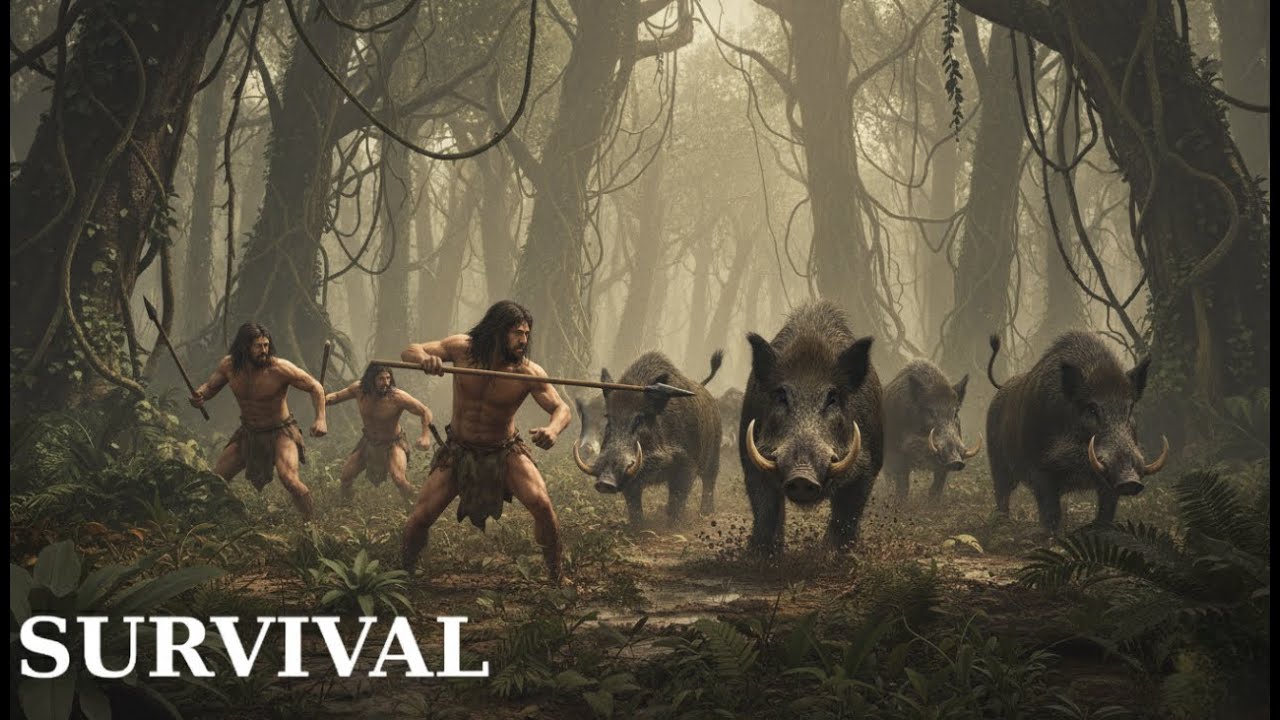 Primitive Survival | Early Humans Hunt, Fight and Outsmart Dangerous ...