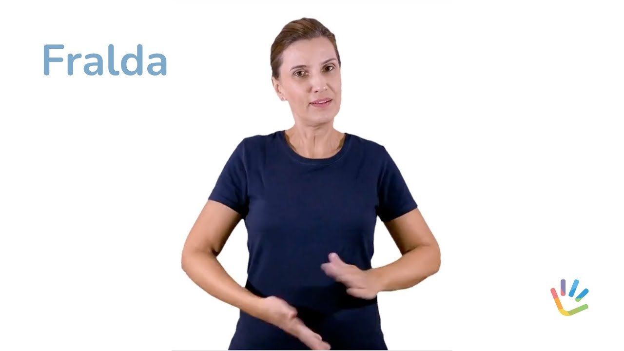 Sinal de “FRALDA” em Libras com LibrasLab - YouTube