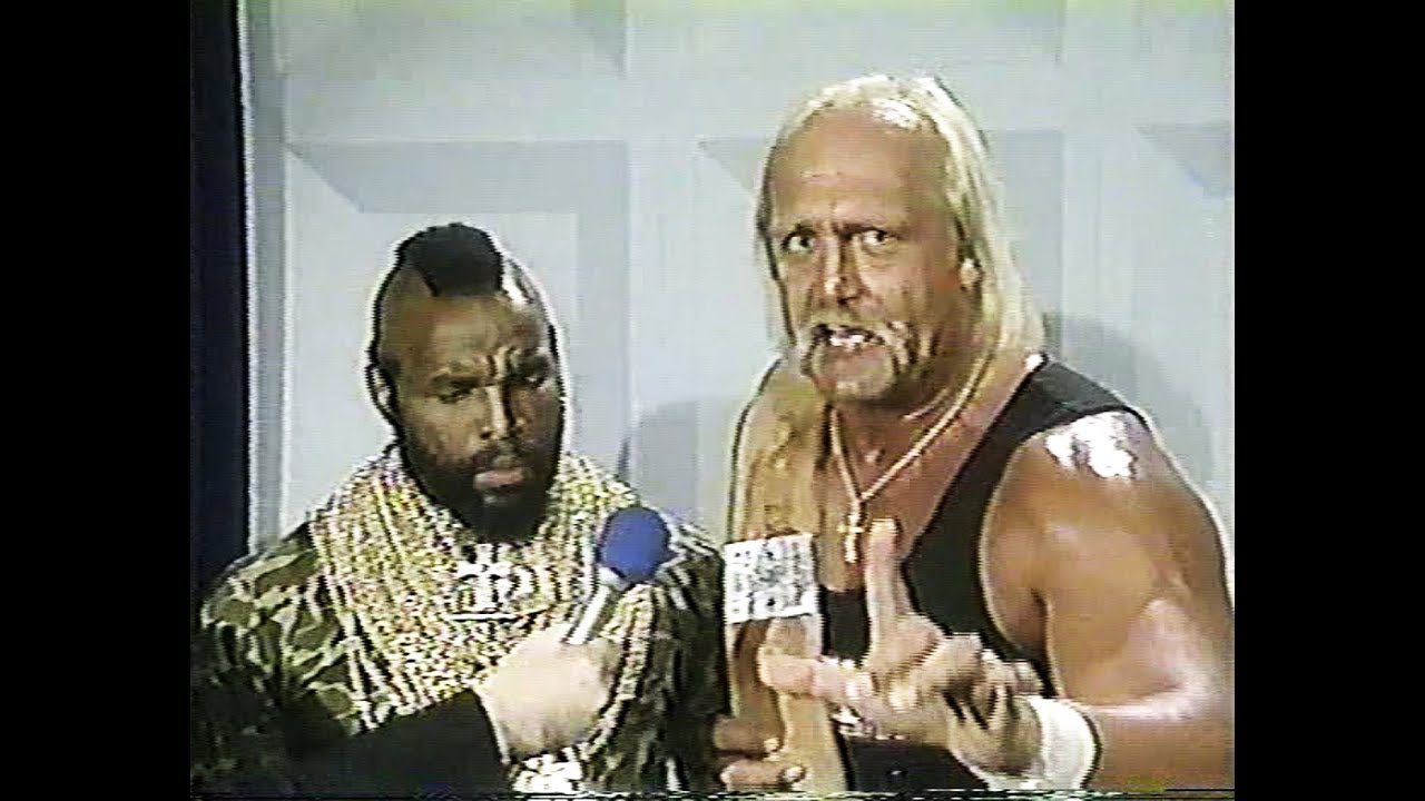 Mr. T and Hulk Hogan Interview [1985-03-02] - YouTube