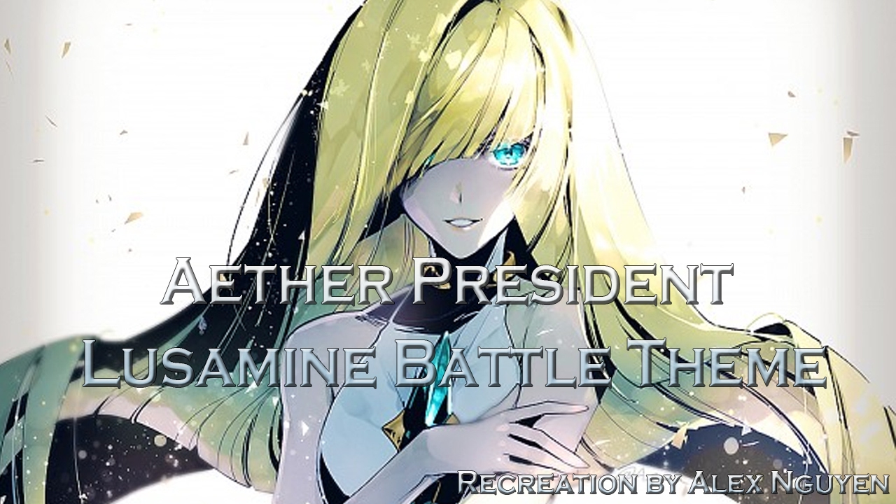 Pokemon Sun/Moon: Aether President Lusamine Battle Theme Recreation ...