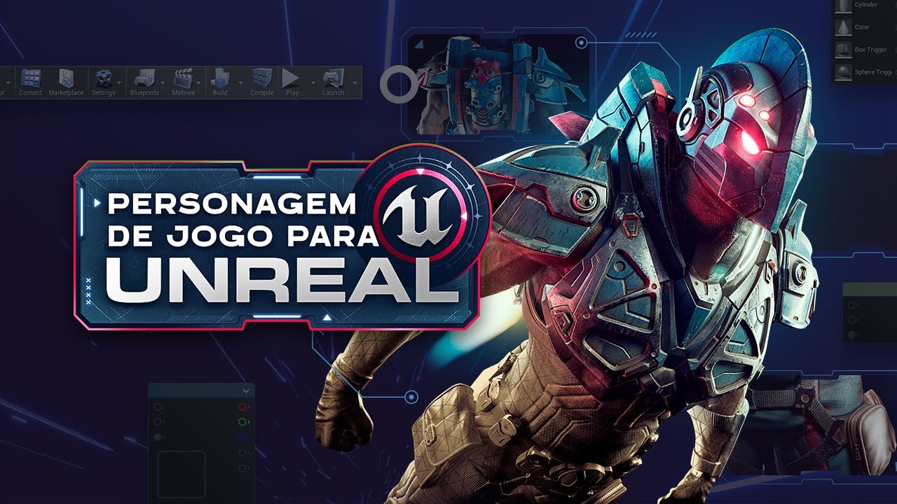 Acesse o Curso Personagem de Jogo para Unreal | Marcelo Pinheiro - YouTube