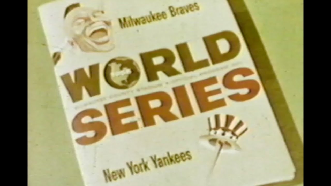 1958 New York Yankees vs Milwaukee Braves | MLB World Series Highlights ...
