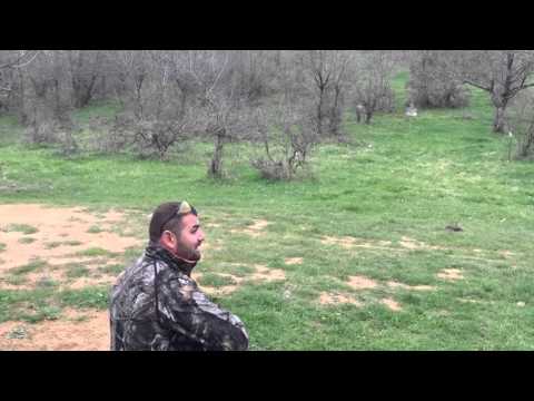 Bora br 20 ile celik hedefe celik kurşun atışı şarjörlü av tüfegi