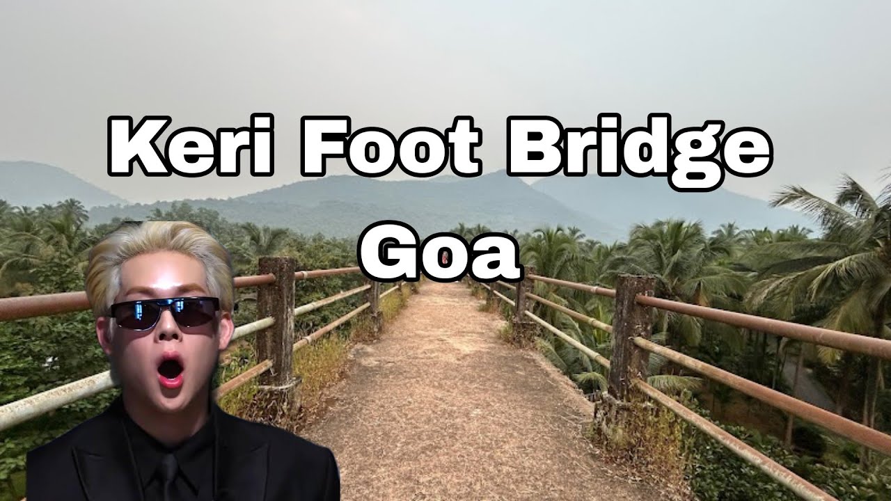 The Keri Footbridge: Goa's Hidden Gem Awaits #goa #travel #youtube # ...