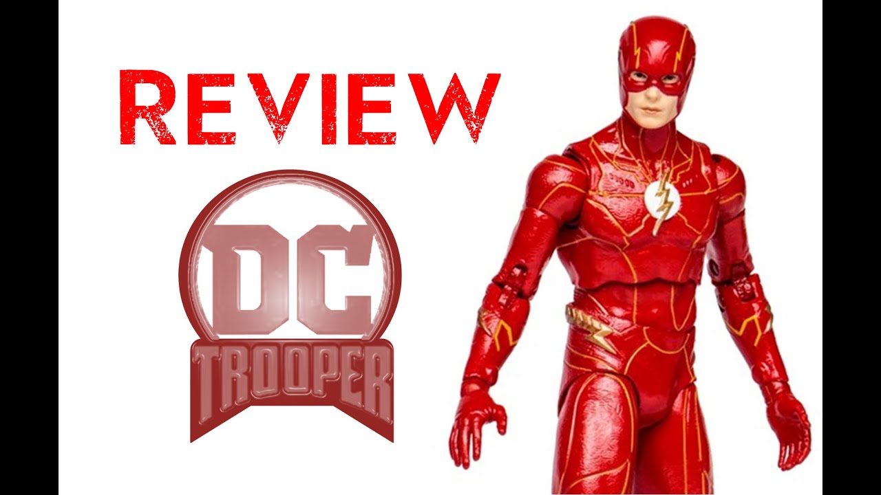 The Flash de Mcfarlane Toys Review - DC Trooper - YouTube