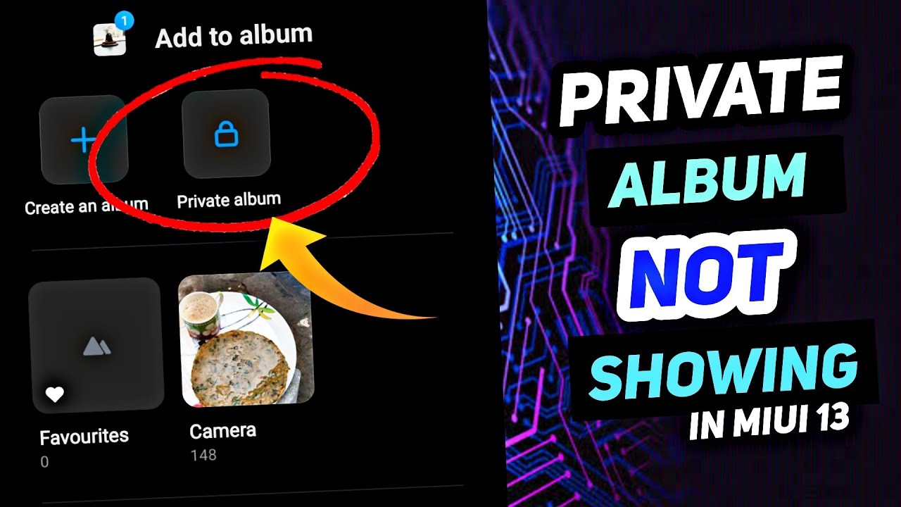 Mi Gallery Private Album Option Not Showing | MIUI 13 Private Album Not ...