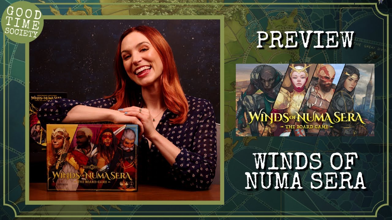 Winds of Numa Sera Board Game Preview - YouTube