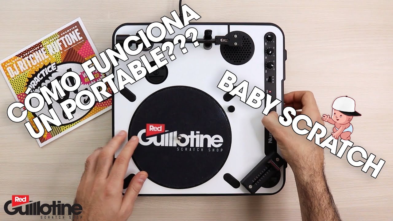 Funcionamiento de un portable y Baby Scratch - YouTube